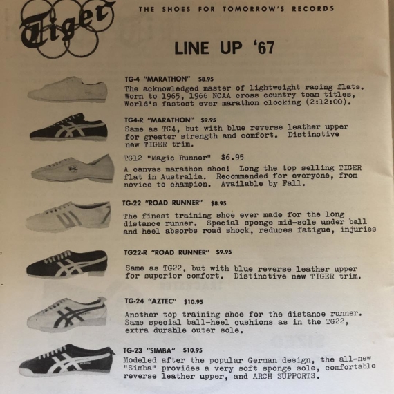 1967 – Derek Clayton | Marathon Shoe History